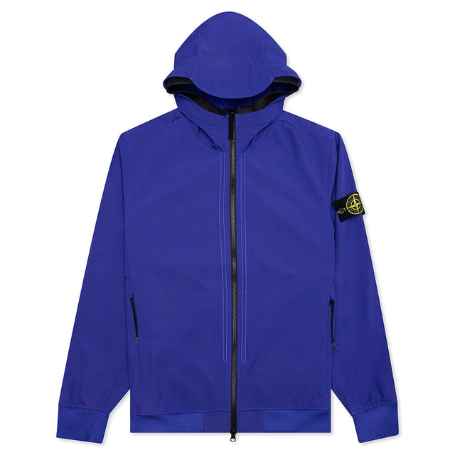 Hooded Blouson 40427 - Bright Blue – Feature