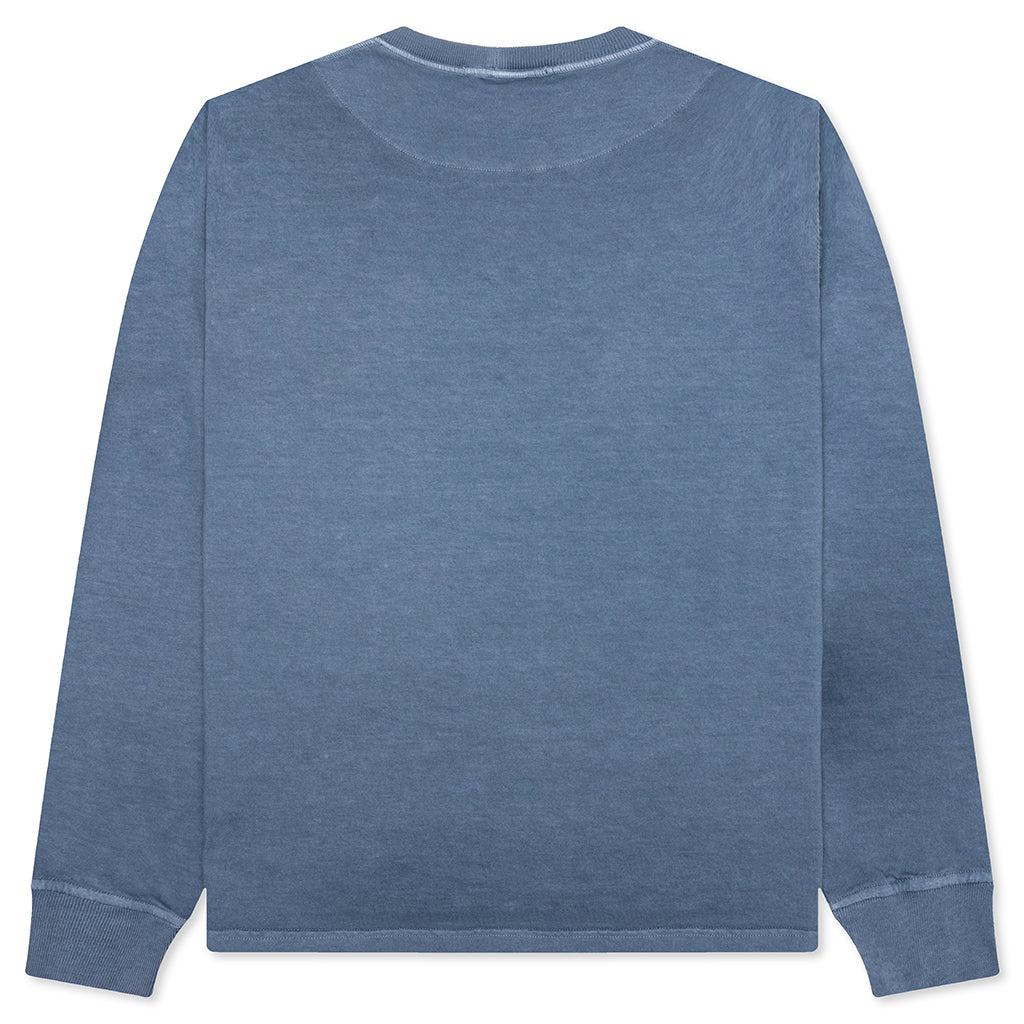Long Sleeve T-Shirt - Avio Blue – Feature