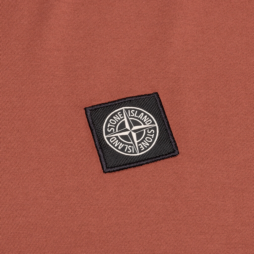 Patch Logo L/S Tee - Brick Red – Feature