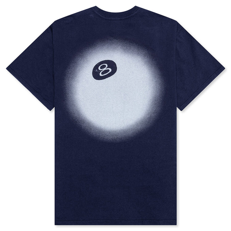 8 Ball Fade Tee - Navy – Feature