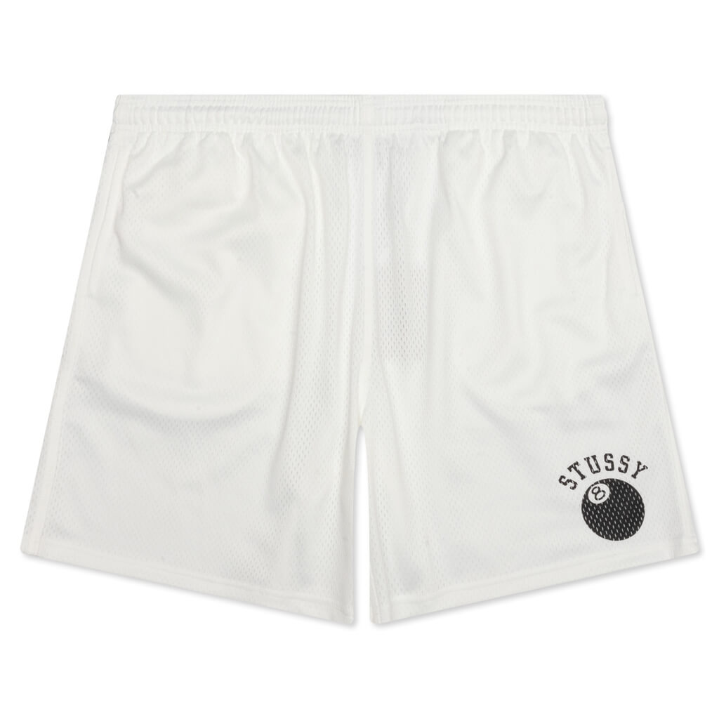 8-Ball Mesh Short - White – Feature