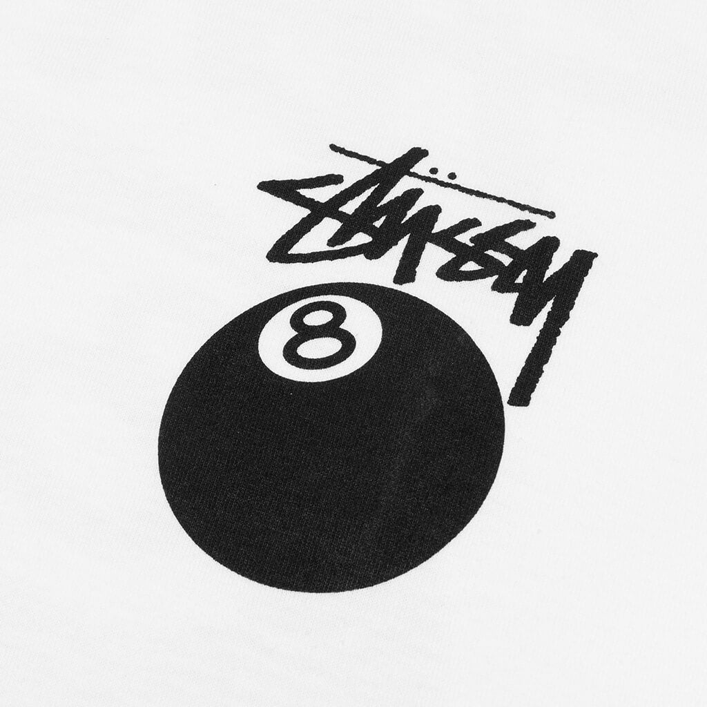 8 Ball Tee - White – Feature