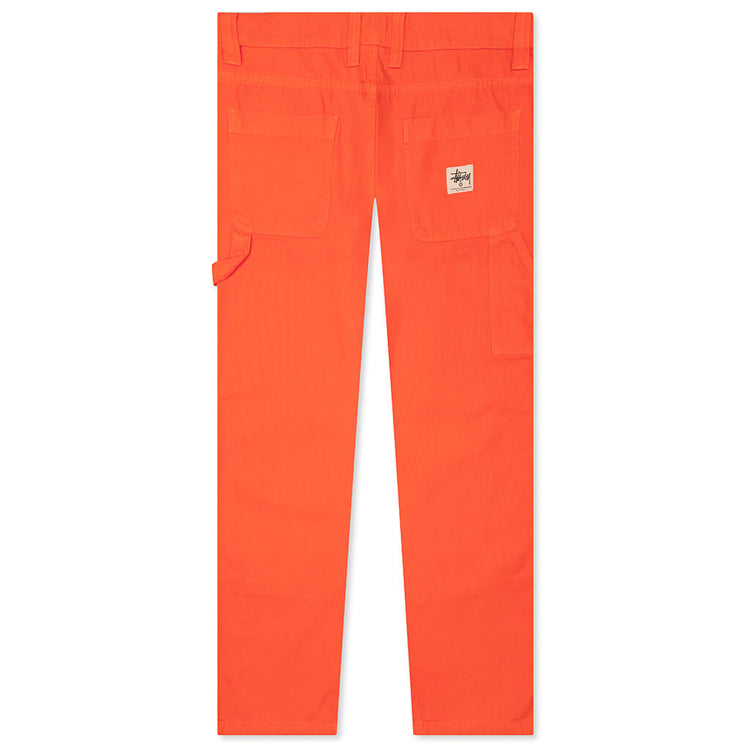 Canvas Work Pant - Orange – Feature