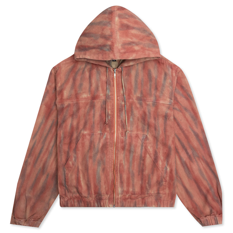 Dyed Work Jacket - Rust – Feature