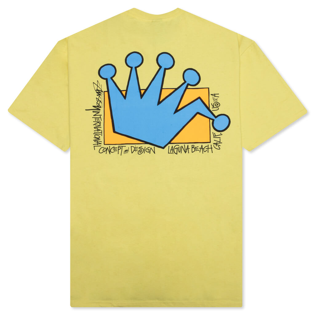 LB Crown Tee - Yellow – Feature