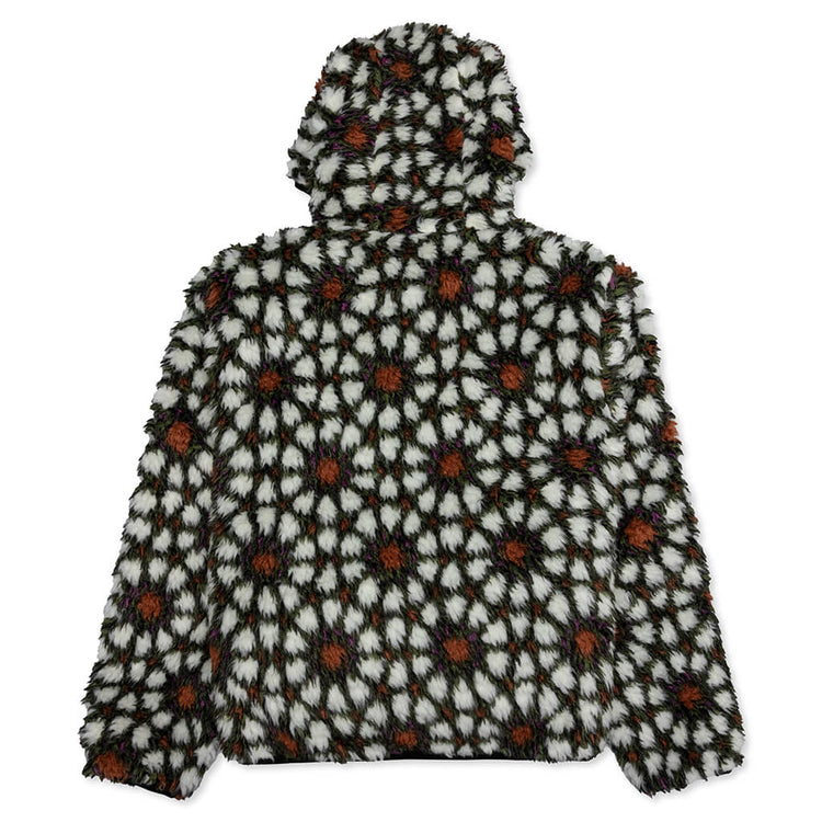 Pattern Sherpa Jacket - Natural – Feature