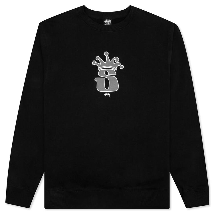 S Crown Crew - Black – Feature