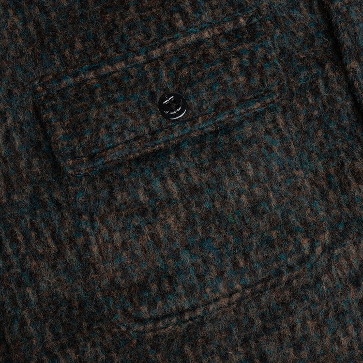 Speckled Wool CPO Shirt - Black – Feature