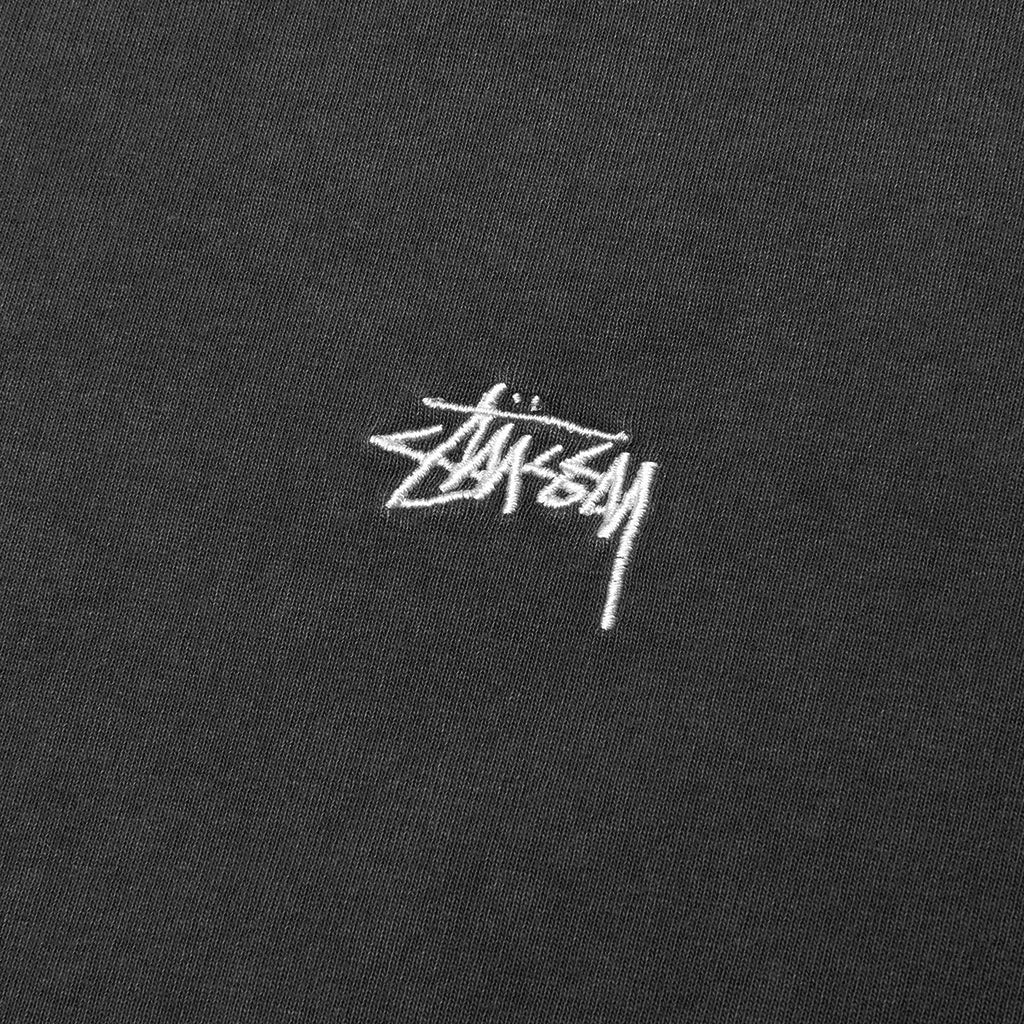Stock Logo L/S Crew - Black – Feature