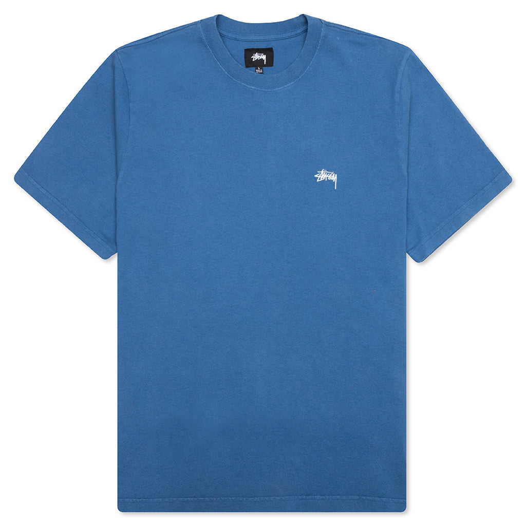 Stock Logo S/S Crew - Blue – Feature