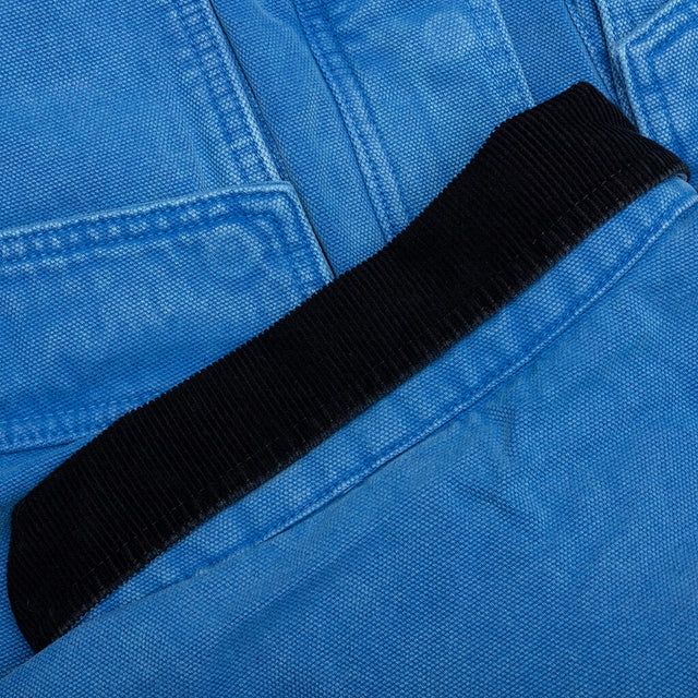 Washed Canvas Shop Jacket - Blue – Feature
