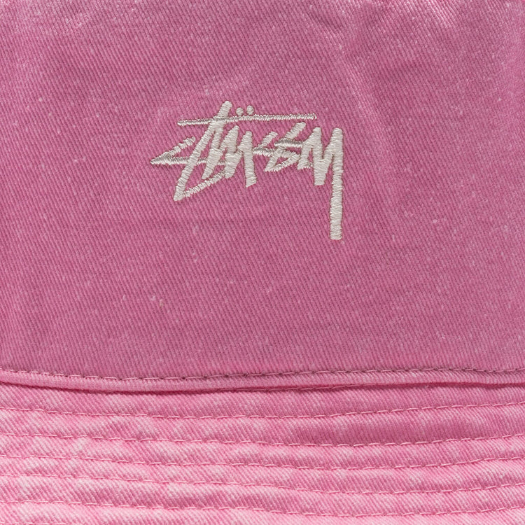 Washed Stock Bucket Hat - Pink – Feature