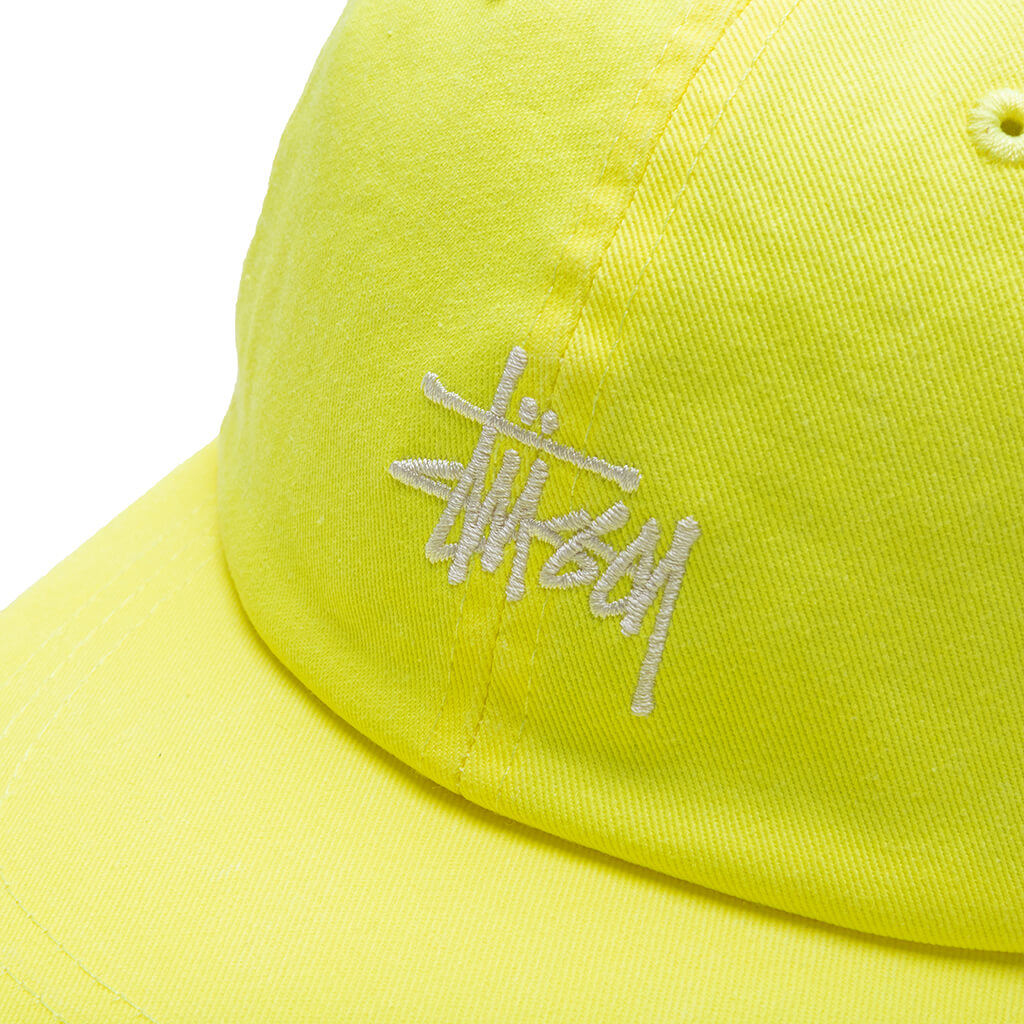 Washed Stock Low Pro Cap - Neon – Feature