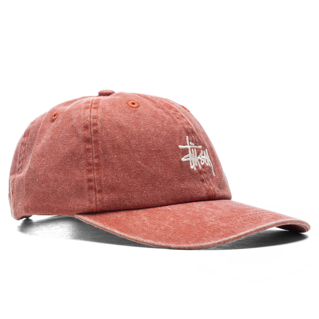 Washed Stock Low Pro Cap - Rust – Feature