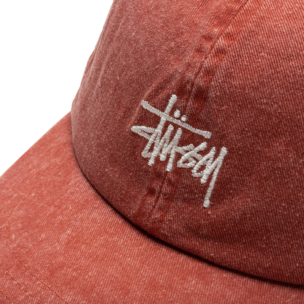 Washed Stock Low Pro Cap - Rust – Feature