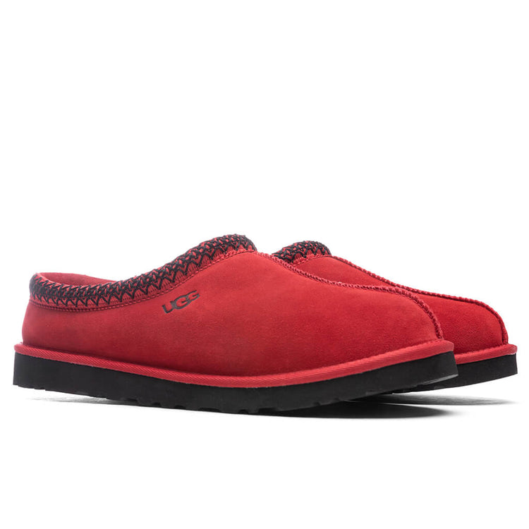 Men's Tasman Slipper - Samba Red – Feature