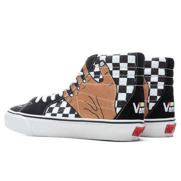 Vans Vault x Imran Potato Sk8-Hi VR3 LX - Black Checkerboard – Feature