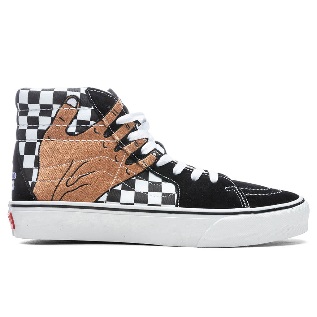 Vans Vault x Imran Potato Sk8-Hi VR3 LX - Black Checkerboard – Feature