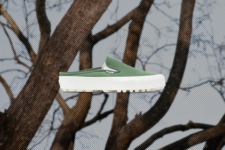 Vans Vault x Museum of Peace & Quiet OG Mule LX - Green/Marshmallow ...