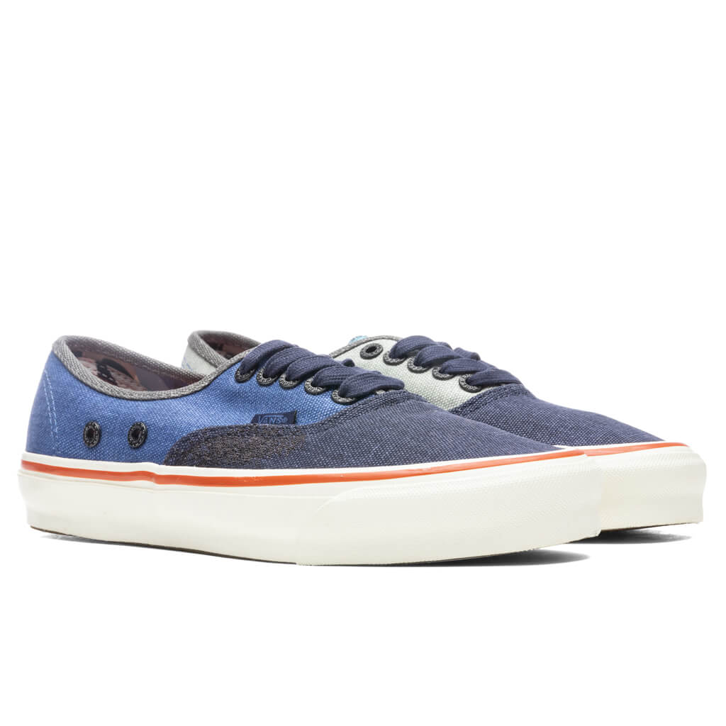 Vans Vault x Nigel Cabourn OG Authentic LX - Crazy Navy Mix – Feature