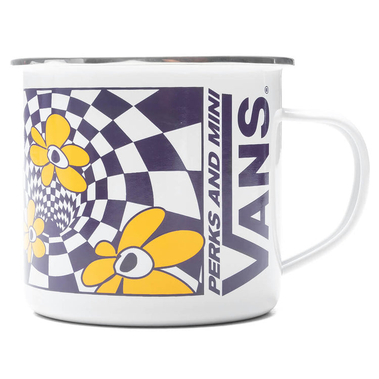 Vans Vault x Perks And Mini Spiral Checker Camp Cup - White – Feature