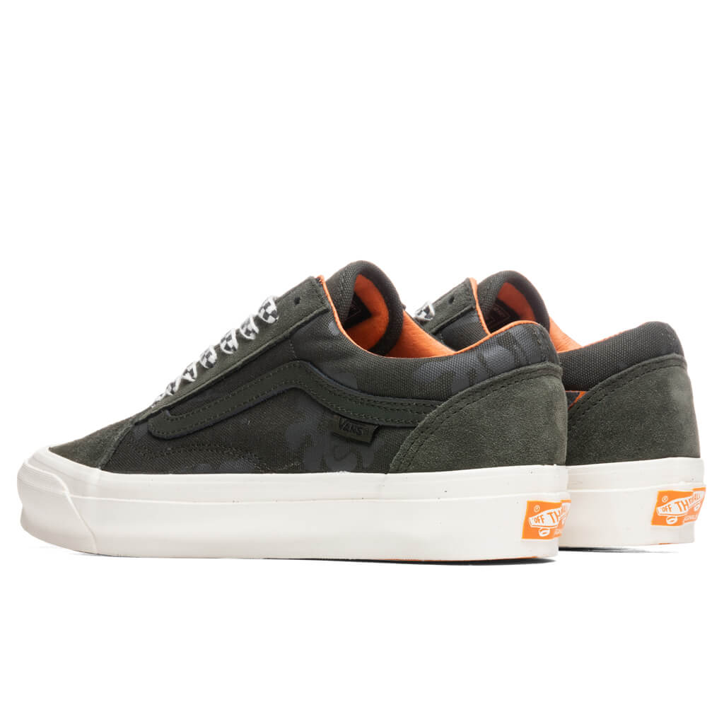 Vans Vault x Porter OG Old Skool LX - Forest Night/Black Ink – Feature