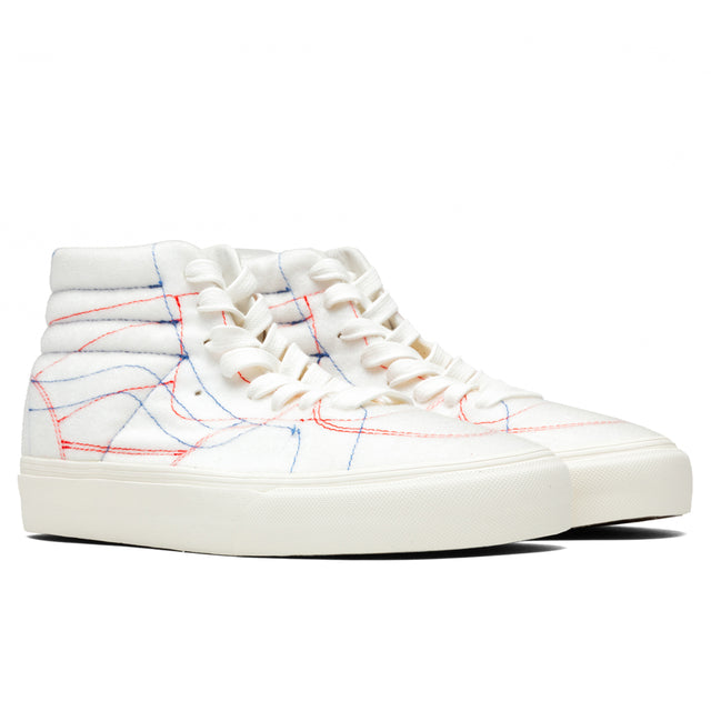 Vans Vault x Taka Hayashi DIY Hi VLT LX - Marshmallow/Multi – Feature