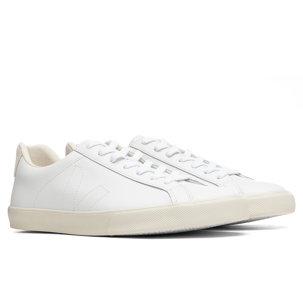 Esplar Logo Leather - Extra White – Feature
