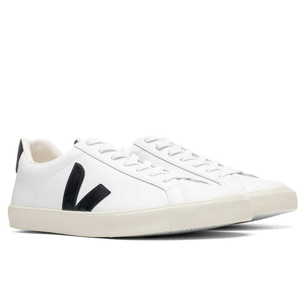 Esplar Logo Leather - Extra White/Black – Feature
