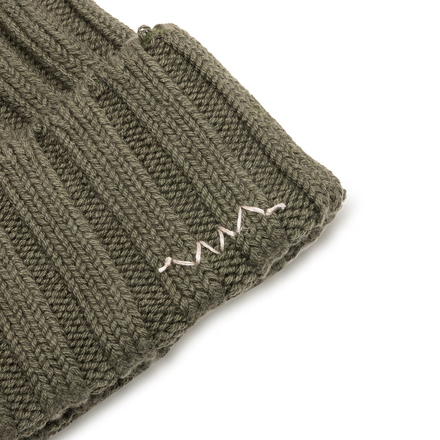 Cotton Knit Cap - Olive – Feature