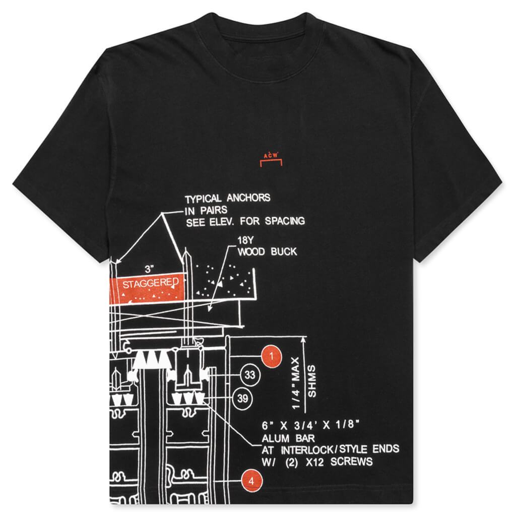 Blueprint Tee - Black – Feature