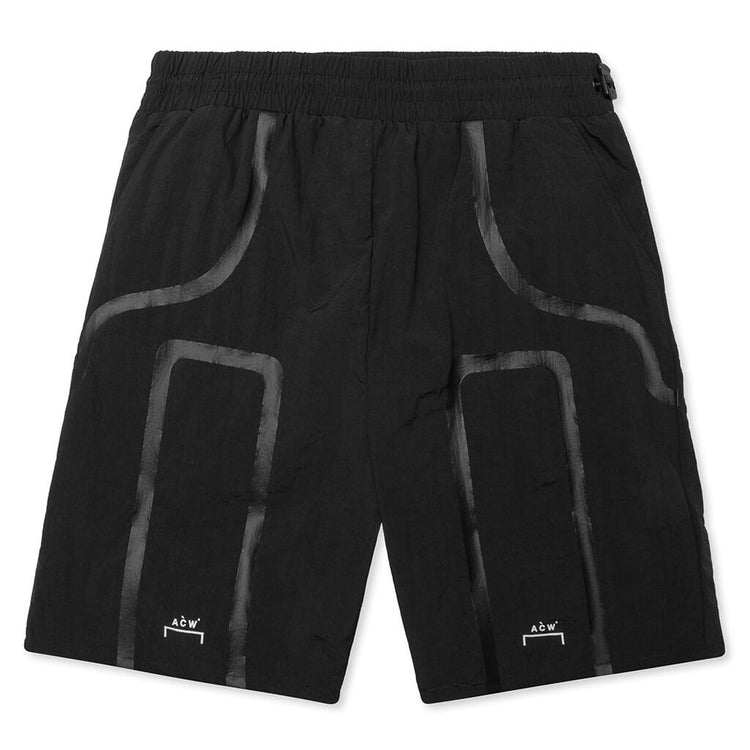 Bracket Taped Track Shorts - Black – Feature