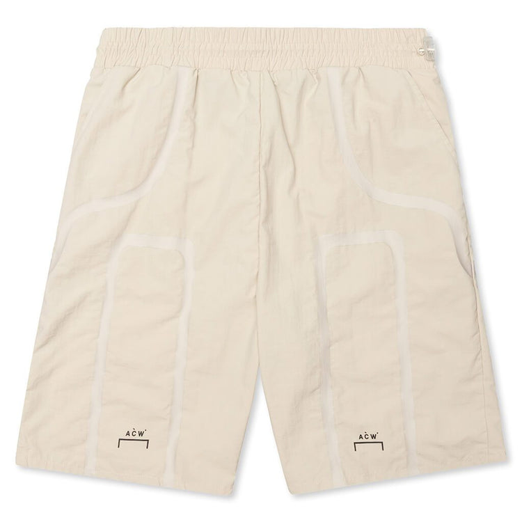 Bracket Taped Track Shorts - Moonbeam – Feature