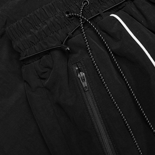 Semi Oversized Double Layer Pant - Black – Feature