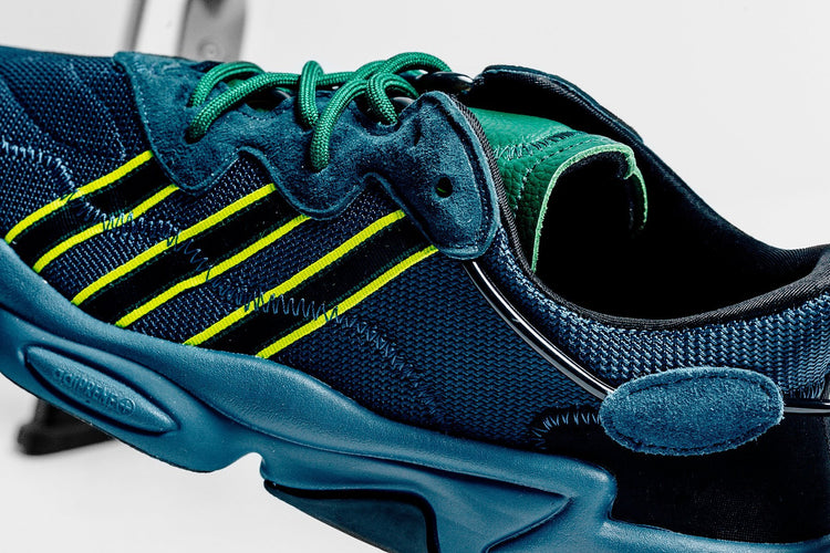 Adidas Originals x Pusha T Ozweego - Navy/Green/Black – Feature