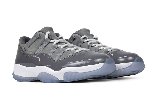 Air 11 Retro Low 'Cool Grey' - Medium Grey/White-Gun Smoke – Feature