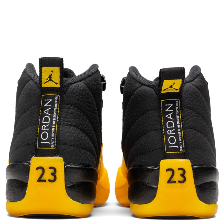 Air Jordan 12 Retro (GS) - Black/University Gold – Feature
