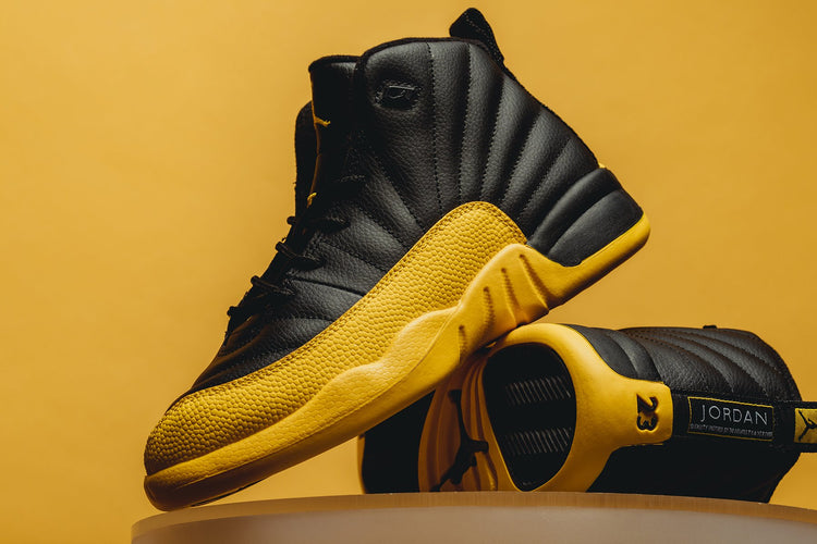 Air Jordan 12 Retro (PS) - Black/University Gold – Feature