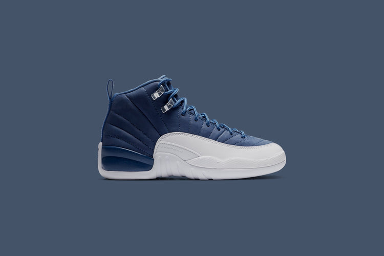 Air Jordan 12 Retro SE (GS) - Stone Blue/Legend Blue – Feature