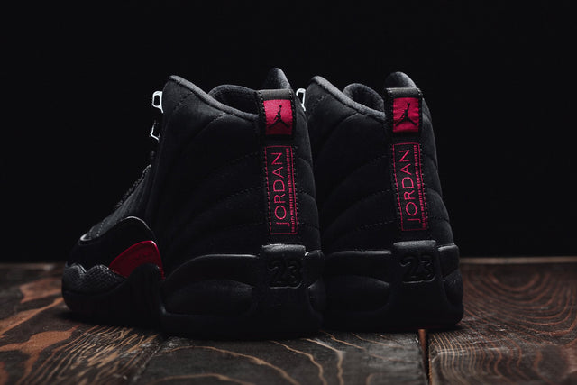 Air 12 Retro Youth - Black/Dark Grey/Rush Pink – Feature