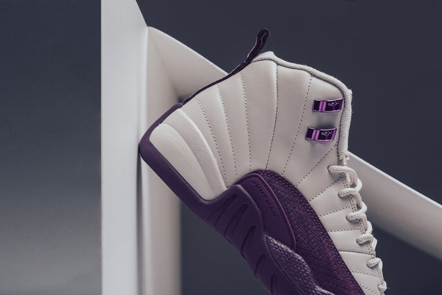 Air 12 Retro Youth - Desert Sand/Pro Purple – Feature