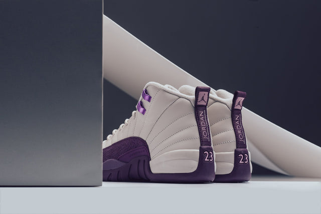 Air 12 Retro Youth - Desert Sand/Pro Purple – Feature