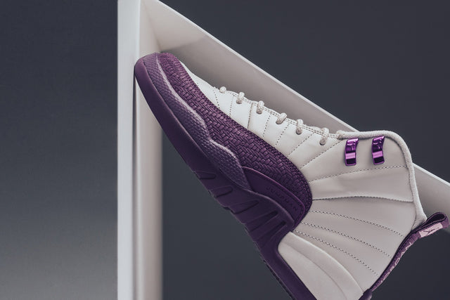 Air 12 Retro Youth - Desert Sand/Pro Purple – Feature