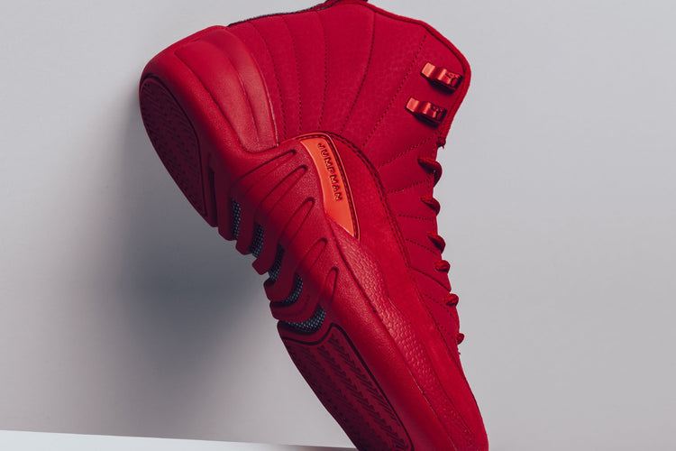 Air 12 Retro (GS) - Gym Red/Black – Feature