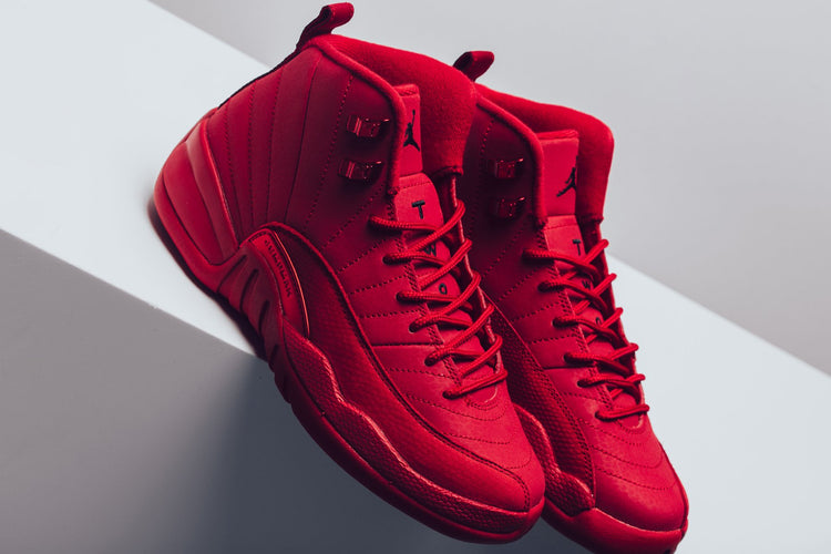 Air 12 Retro (GS) - Gym Red/Black – Feature