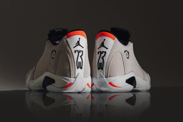 Air 14 Retro - Desert Sand/Black/Infrared – Feature