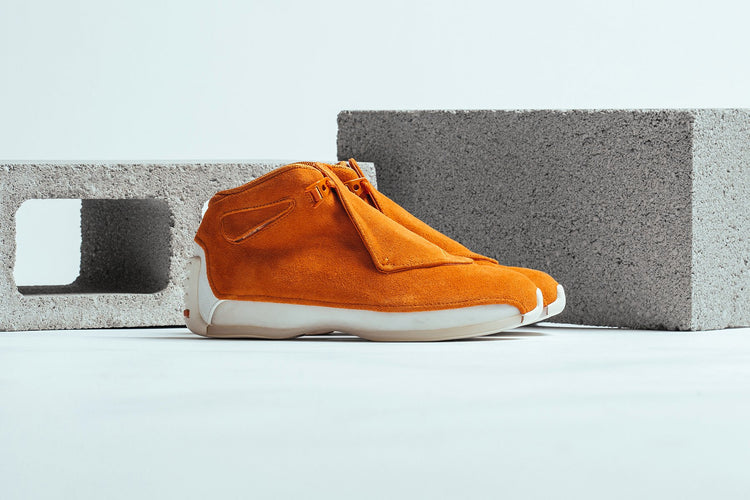 Orange Air Jordan 18 Retro – Feature