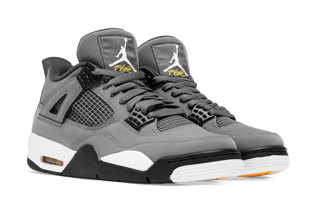 Air 4 Retro - Cool Grey/Chrome/Dark Charcoal – Feature