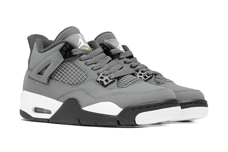 Air 4 Retro (GS) - Cool Grey/Chrome/Dark Charcoal – Feature