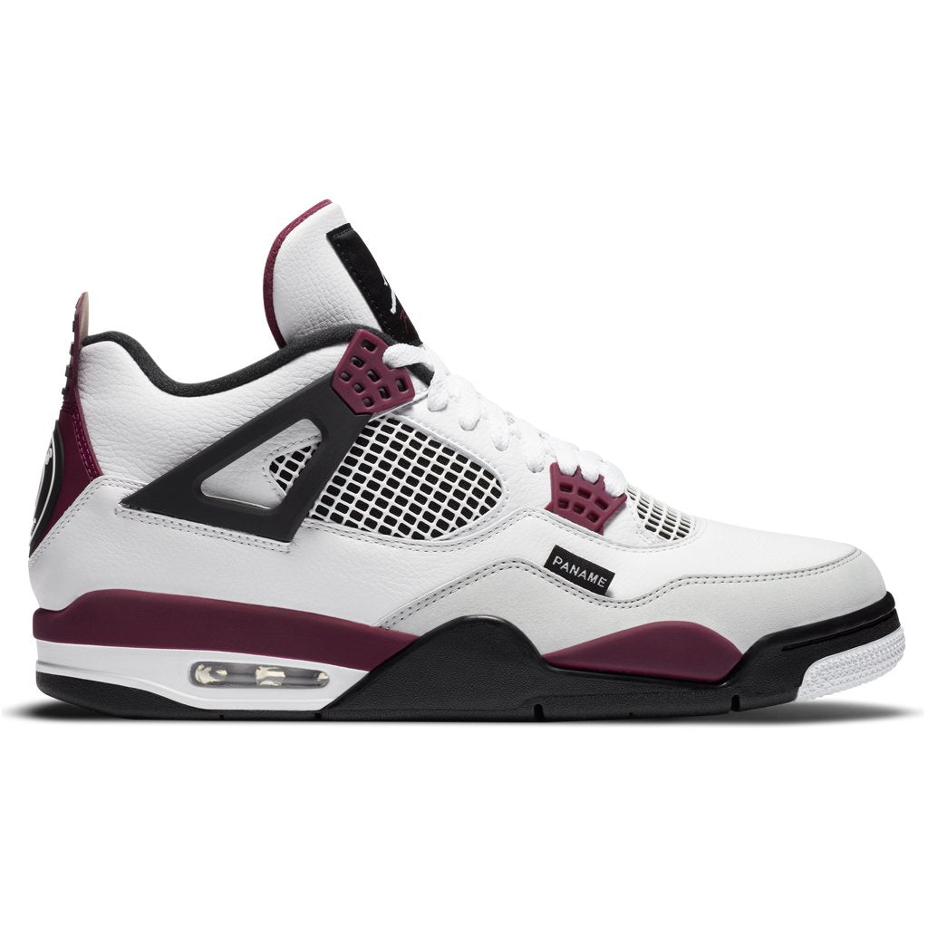 Air 4 Retro PSG - White/Bordeaux – Feature